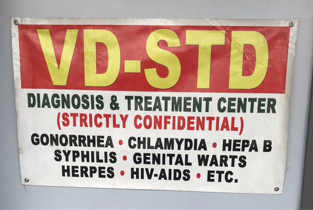 VD-STD CLINIC(strictly confidential?diagnosis and treatment.gonorrhea ...