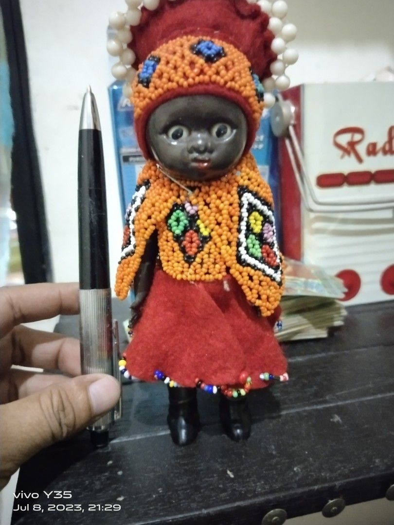 Vintage African doll, Hobbies & Toys, Toys & Games on Carousell