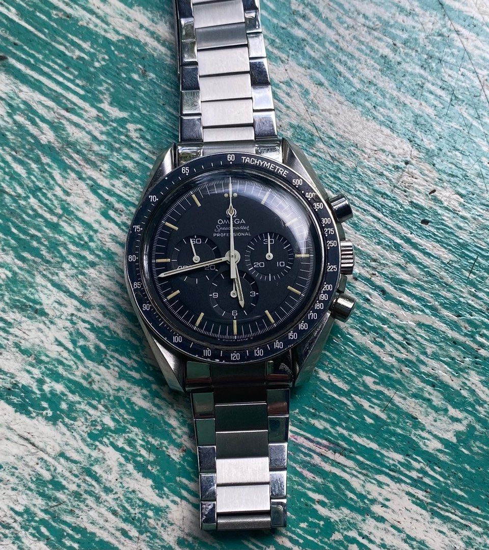 Vintage Omega Speedmaster 1971 step dial Chronograph, Men's Fashion ...