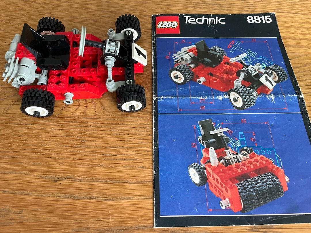 Vintage Technic LEGO set 8815 - Speedway Bandit, Hobbies & Toys, Toys ...