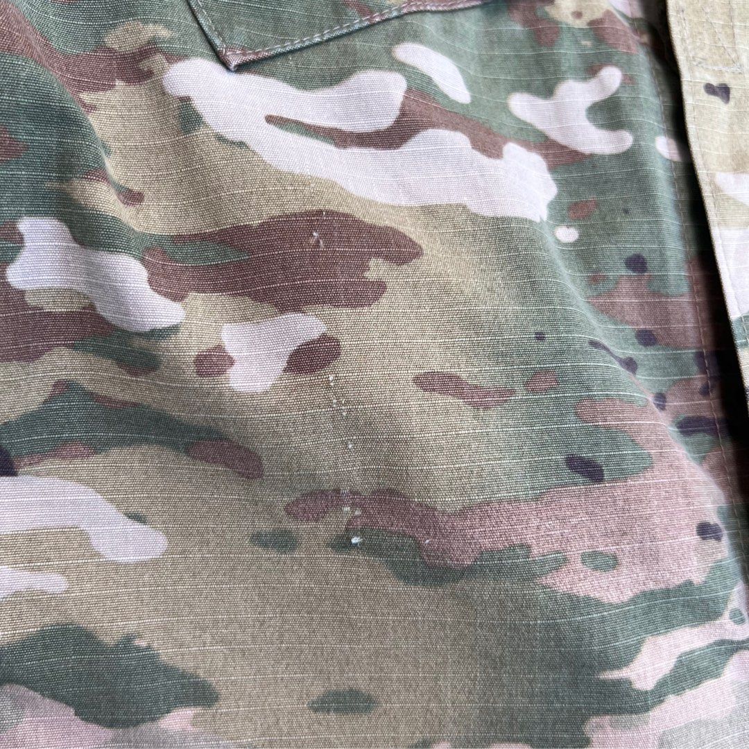 Vintage US Army Woodland Camouflage Pattern Combat Jacket, Men's ...