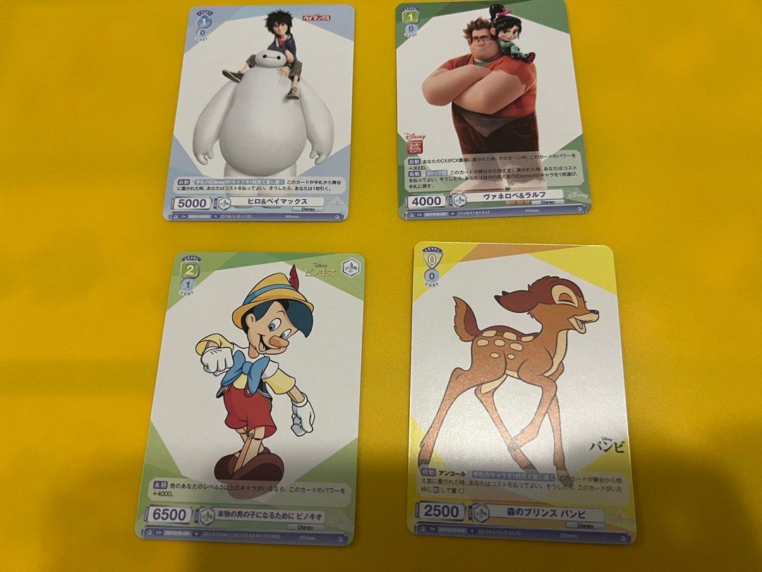 Weiss disney blau cards, Hobbies & Toys, Toys & Games on Carousell