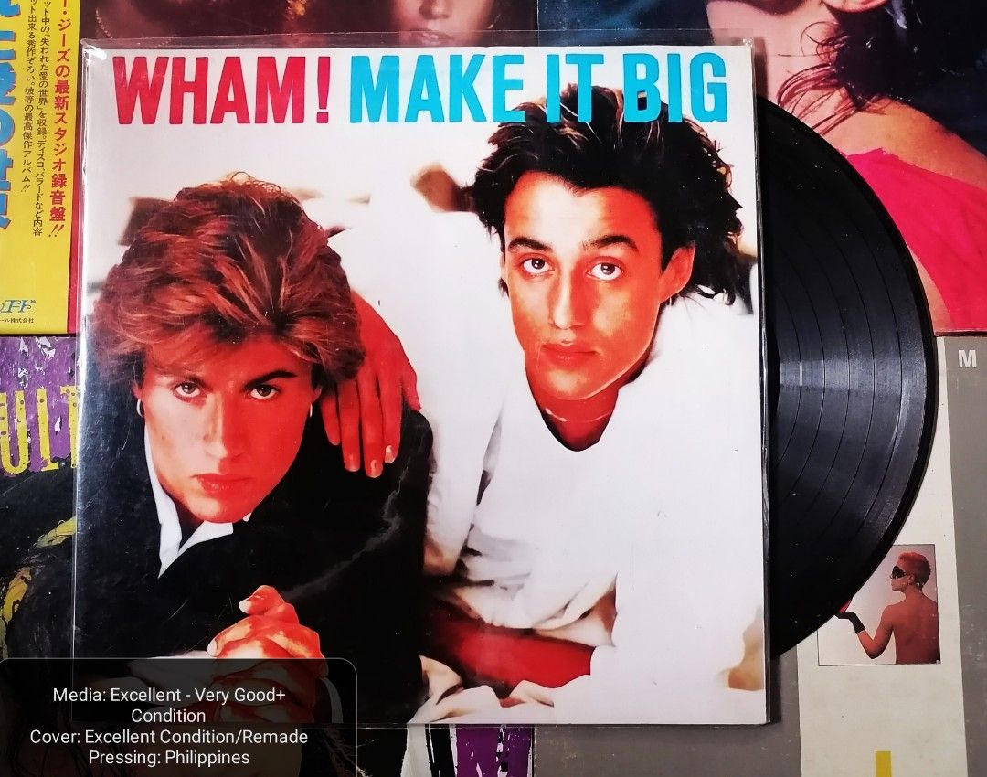 Wham! Make it Big Vinyl Record Original Vinyl Records Vintage Vinyls ...