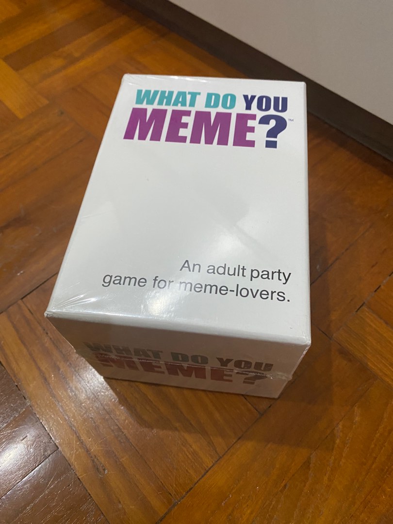 What Do You Meme card game, Hobbies & Toys, Toys & Games on Carousell