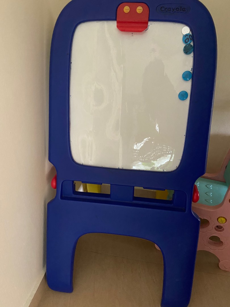 Standing whiteboard for kids (Height 110cm), Hobbies & Toys, Toys ...