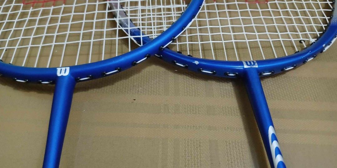 Wilson badminton racket Yonex badminton racket Donnay badminton racket ...