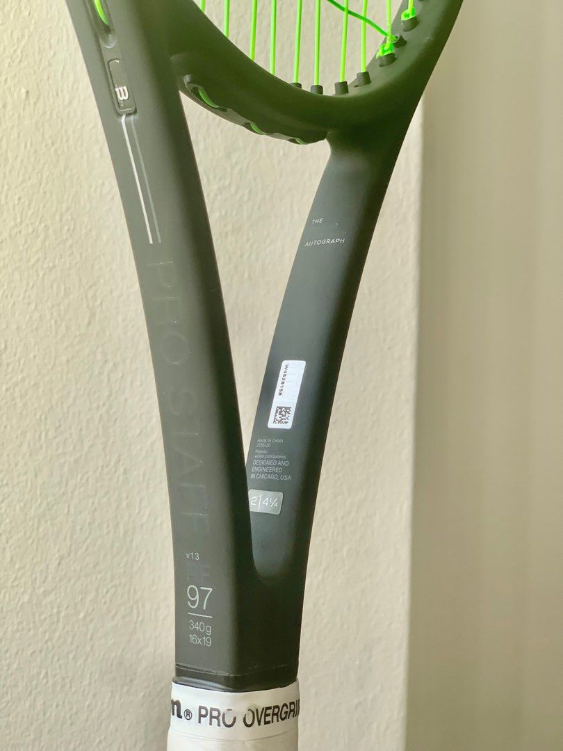 Wilson PRO STAFF RF97 V13( Autograph Edition ), Sports Equipment ...