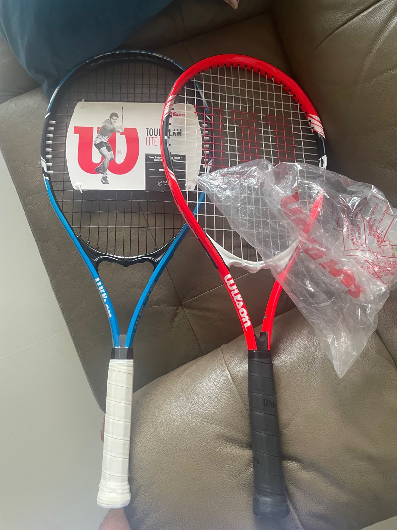 Wilson tennis racket, Sports Equipment, Sports & Games, Racket & Ball ...