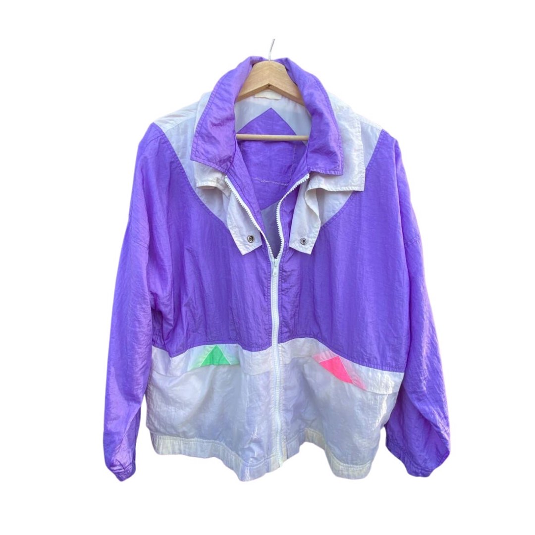 Windbreaker Jacket Violet, Men's Fashion, Coats, Jackets and Outerwear ...