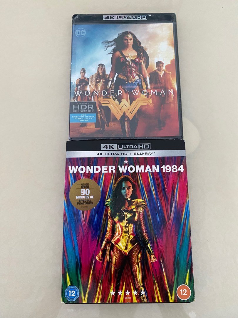 Wonder Women Collection (4K Ultra HD Blu Ray), Hobbies & Toys, Music ...
