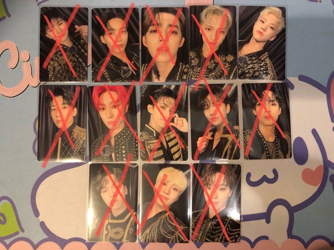 WTS SEVENTEEN SVT WORLD TOUR BE THE SUN IN SEOUL DVD PHOTO CARDS ...
