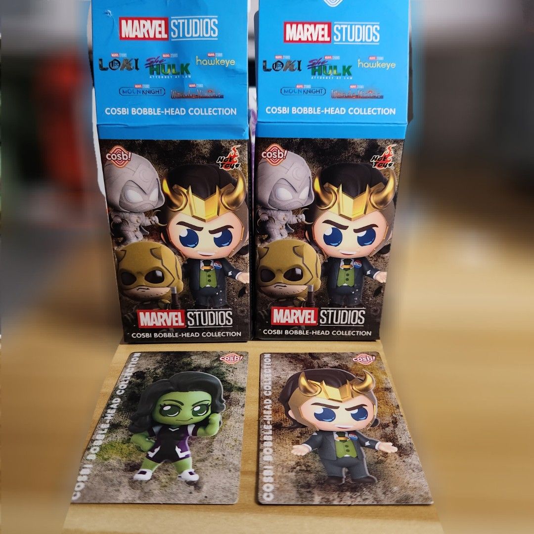 [WTS/WTT] Marvel studios cosbi figurine (Loki and she hulk), Hobbies ...