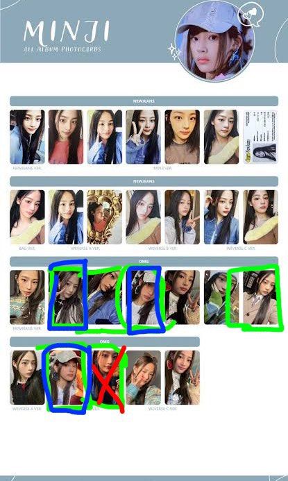 wtt minji newjeans newjeans weverse omg pc, Hobbies & Toys, Memorabilia ...