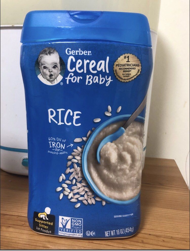XL Size Gerber Baby Rice Cereal 16 oz 454g, Babies & Kids, Nursing & Feeding, Weaning & Toddler ...
