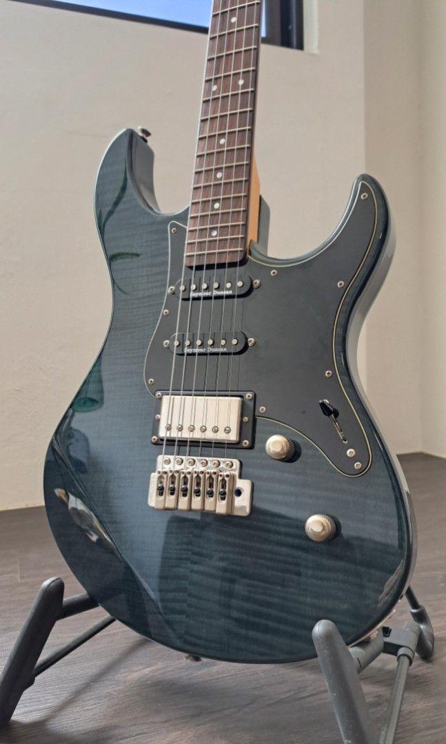 Yamaha Pacifica 612viifm HSS stratocaster electric guitar, Hobbies ...