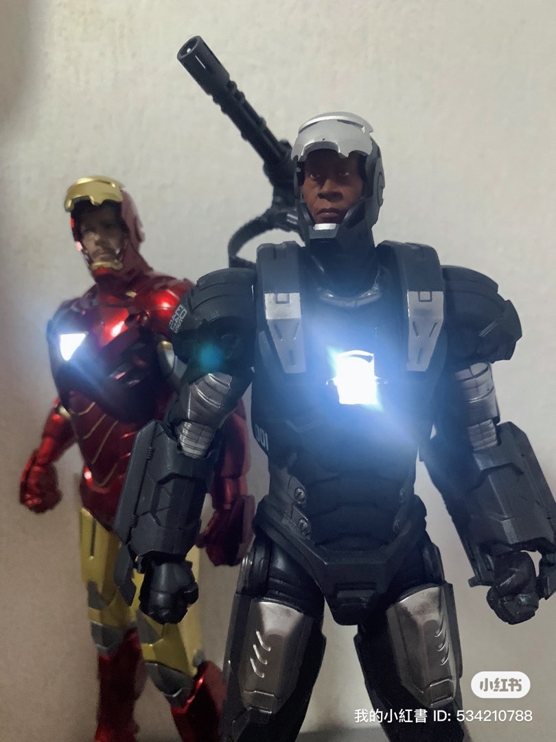 Zdtoys Ironman War machine half open mask headsculpt not marvel legends ...