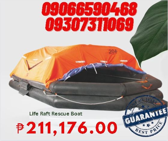 ZHR-A20 person Life Raft 20 persons, Sports Equipment, Sports & Games ...