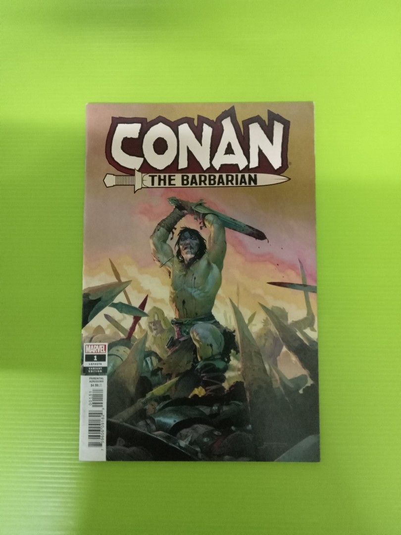 1st app Crimson Witch ( Conan The Barbarian #1 ) Esad Ribic - Cover Art ...