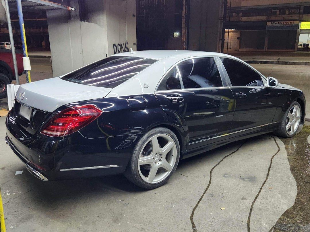 2007 to 2021 Mercedes Benz S-Class W221 to W222 Facelift Conversion kit with Maybach bodykit ...