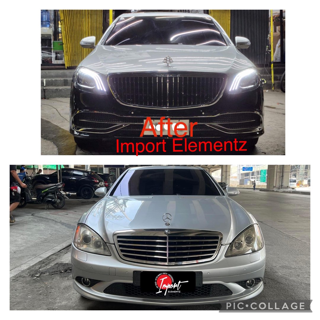 2007 to 2021 Mercedes Benz S-Class W221 to W222 Facelift Conversion kit ...