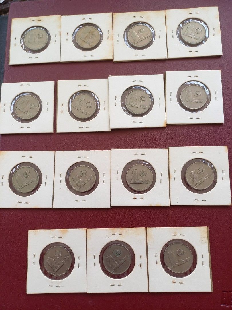 Coins 20 sen parlimen complete set, Hobbies & Toys, Collectibles ...