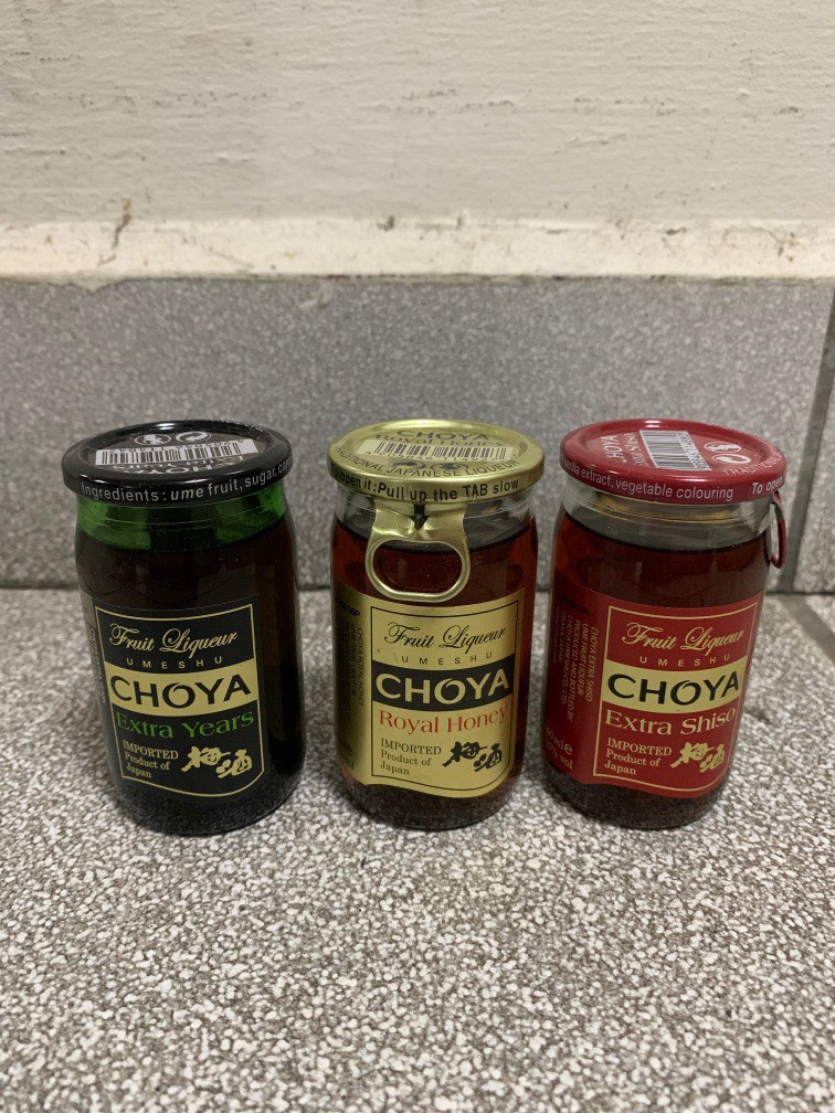 [32 UPLD 010] Choya Miniature - Extra Years, Royal Honey and Extra ...