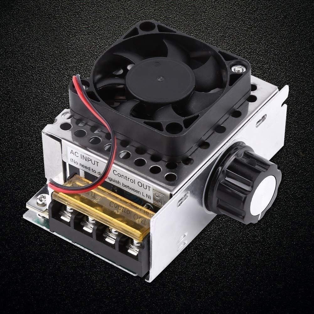4000W SCR Electric Voltage Regulator Dimmer Temperature Motor Speed ...