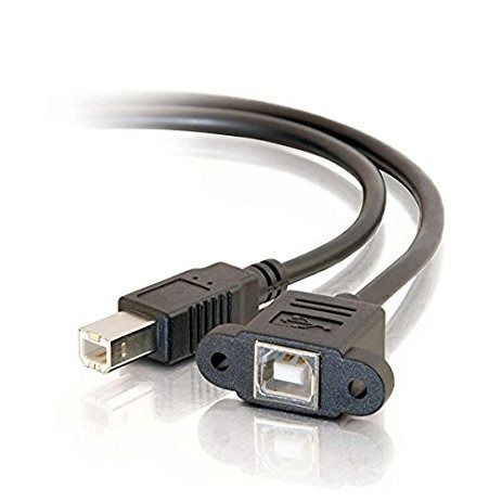 [4004] USB B Printer Extension Cable USB 2.0 B Female Socket Printer ...