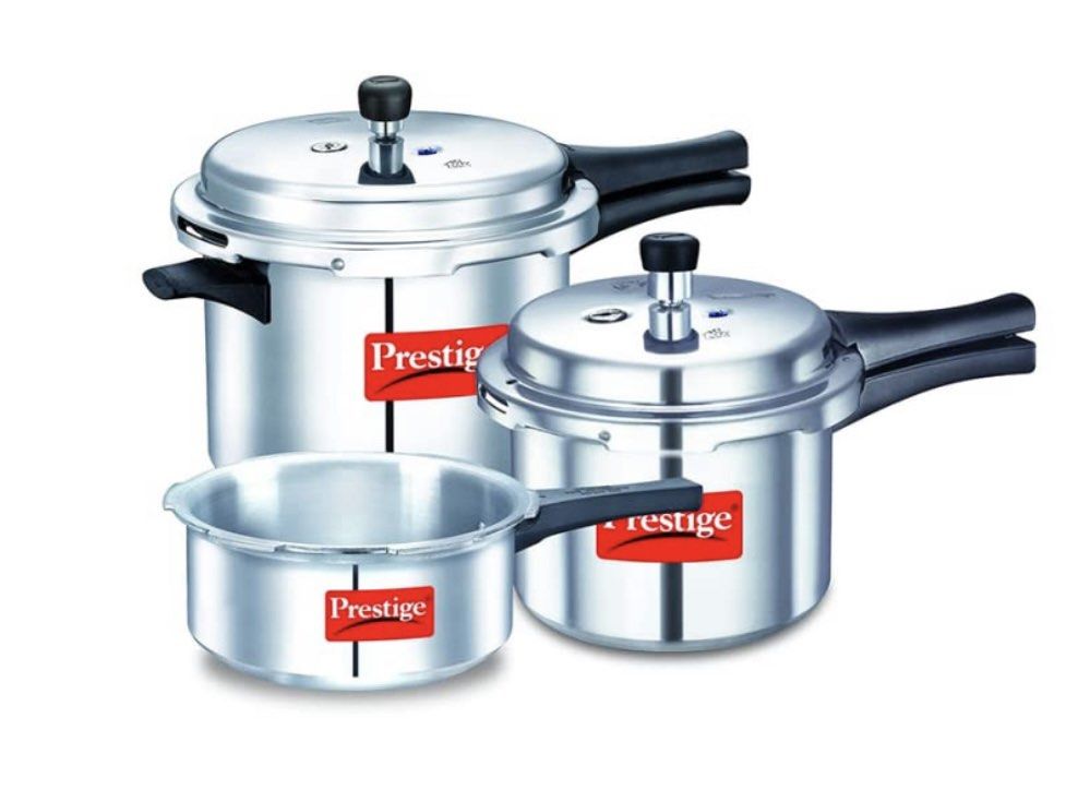 5L prestige pressure cooker, Furniture & Home Living, Kitchenware ...