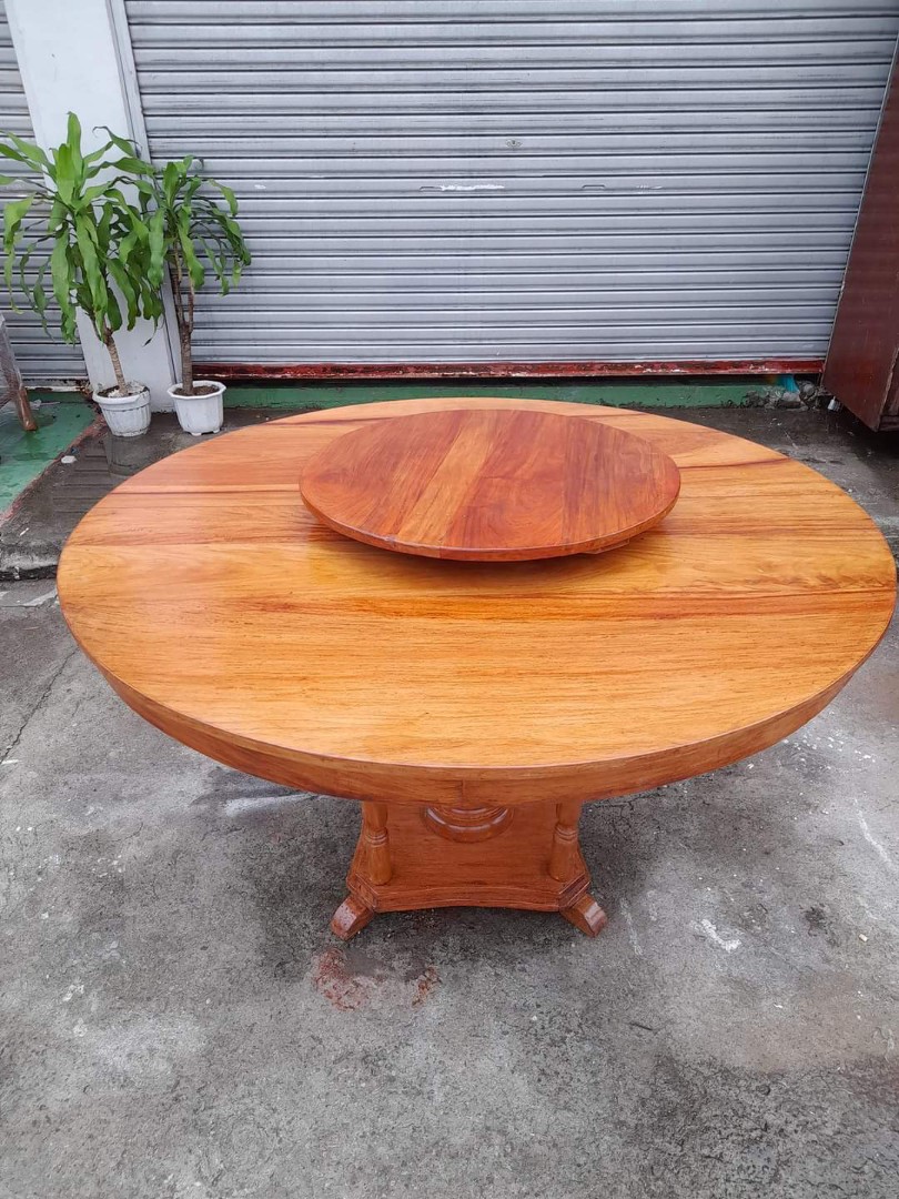 6 Seater Narra Dining Table, Furniture & Home Living, Furniture, Other ...