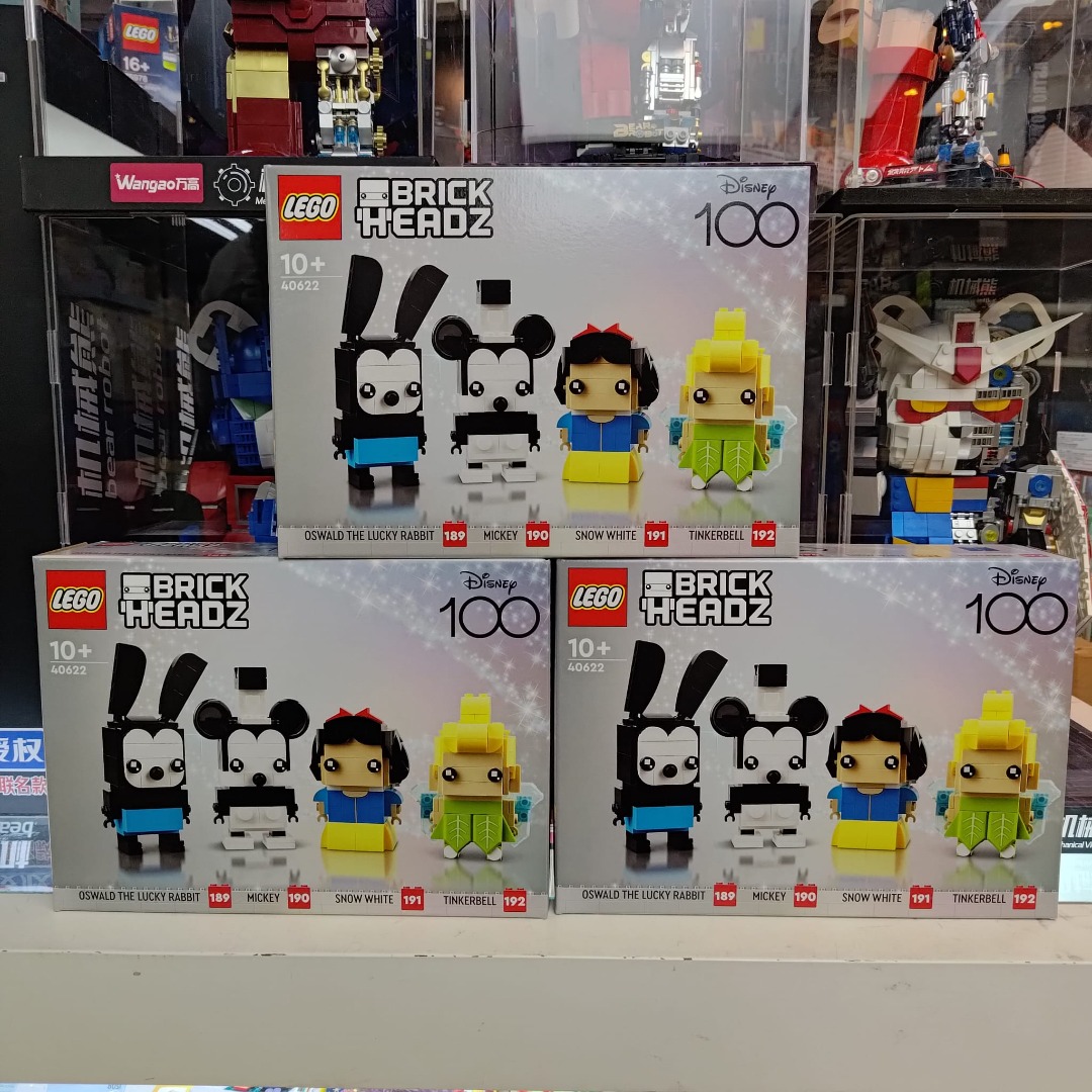 (旺角家樂坊9樓門市現貨) 全新 LEGO 40622 Disney 100th Celebration (BrickHeadz ...