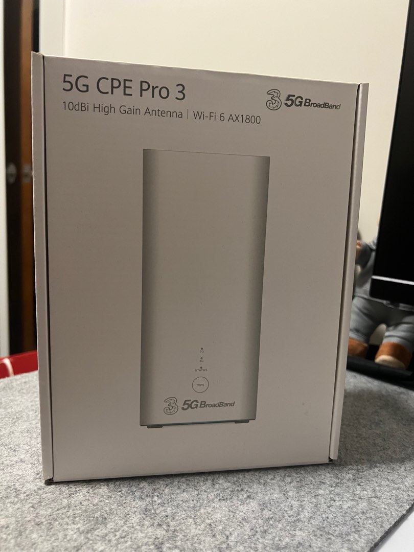 99%新 5G CPE Pro 3 sim Wi-Fi 路由器, 電腦＆科技, 電腦周邊及配件, Wifi及上網相關產品 - Carousell
