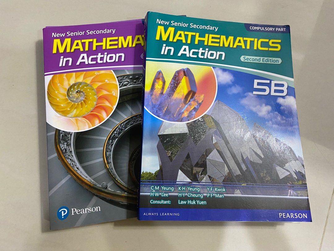 全新 New Senior Secondary Mathematics in Action 5A + 5B, 興趣及遊戲, 書本 & 文具 ...