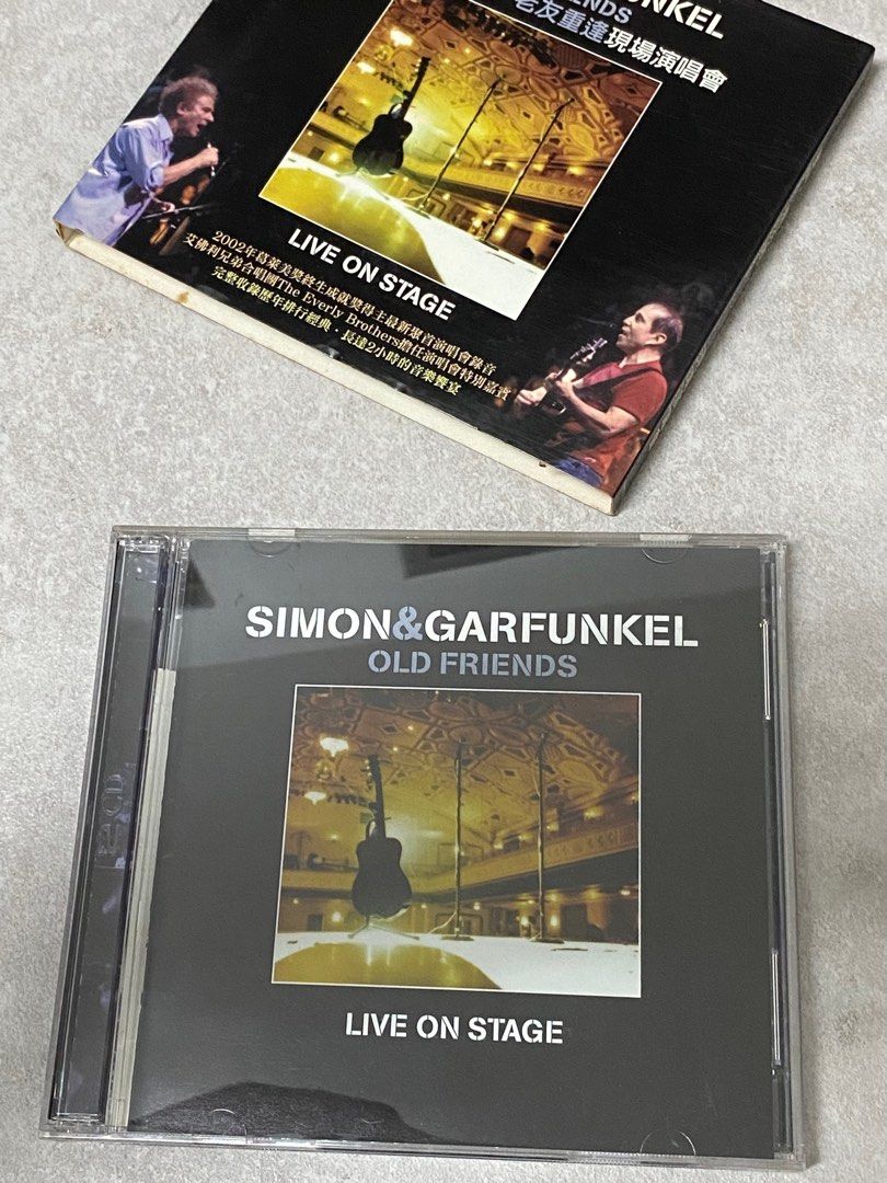 賽門與葛芬柯 Simon & Garfunkel / Old Friends Live On Stage, 書籍、休閒與玩具, 樂器、音樂相關, CD、DVD在旋轉拍賣