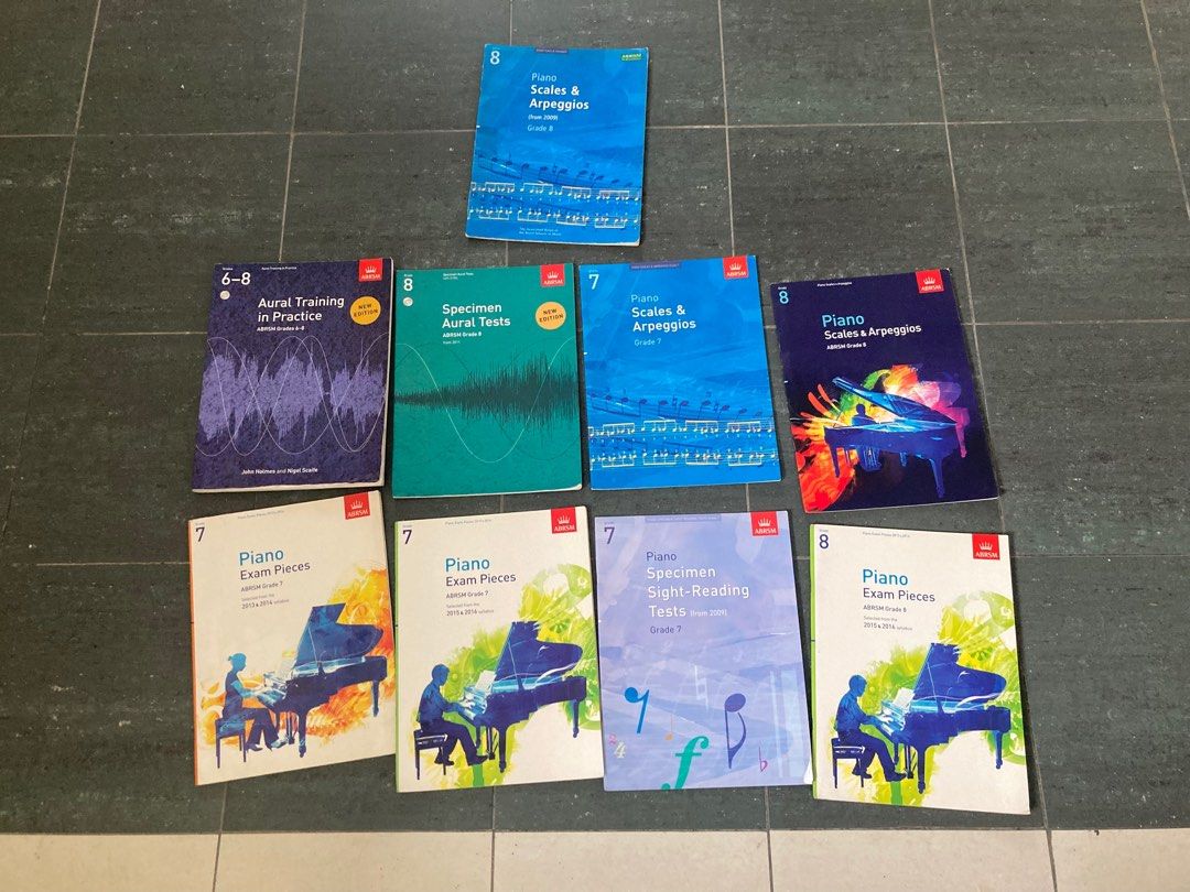 ABRSM grade 7 grade 8 books, Hobbies & Toys, Music & Media, Music ...