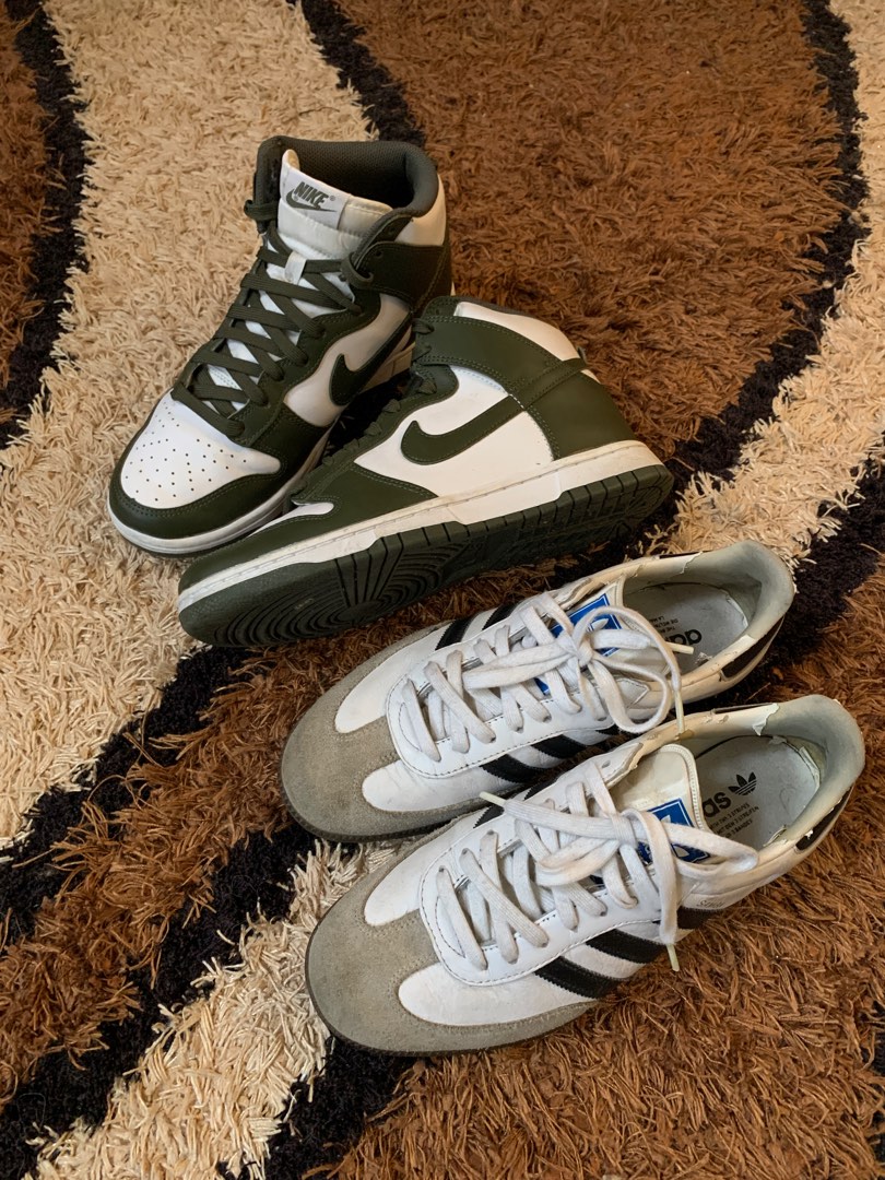Adidas Samba + Nike Dunk High bundle on Carousell Adidas Samba + Nike Dunk High bundle on Carousell