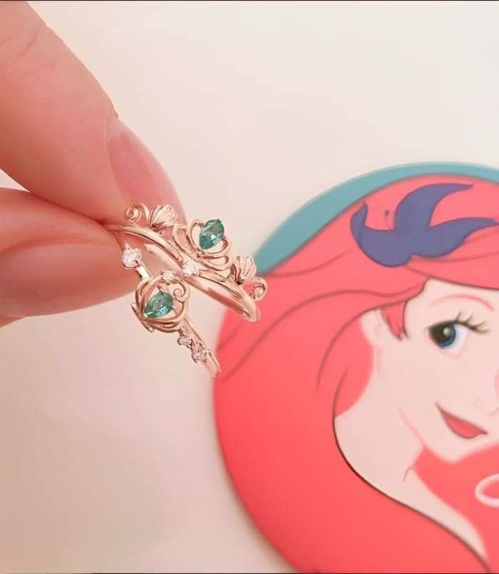 ADJUSTABLE DISNEY PRINCESS INSPIRED RING, Women's Fashion, Jewelry ...