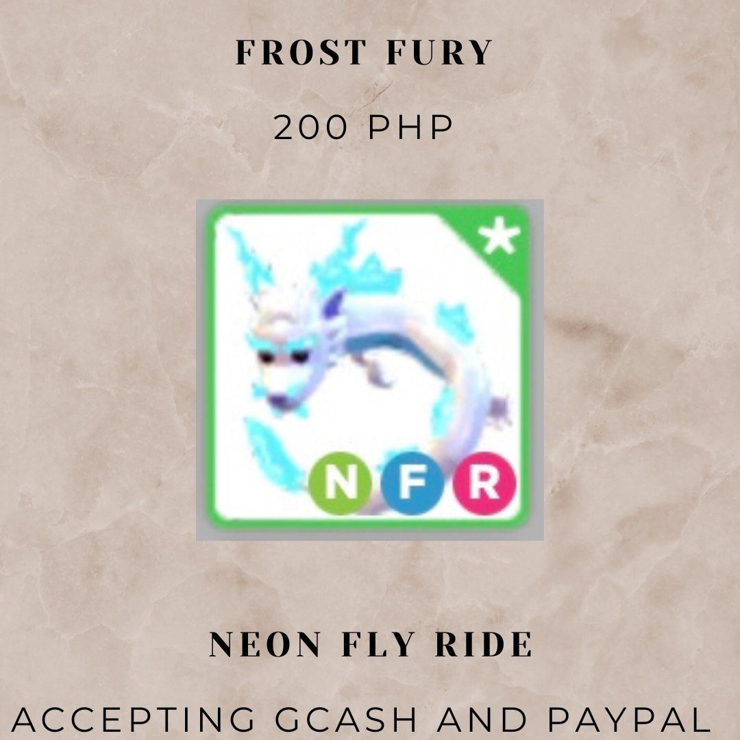 Adopt Me Pets | Frost Fury, Video Gaming, Gaming Accessories, In-Game ...
