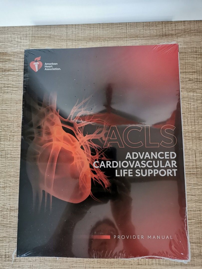 Advanced Cardiac Life Support (ACLS) 2020 version, 興趣及遊戲, 書本 & 文具, 教科書 ...