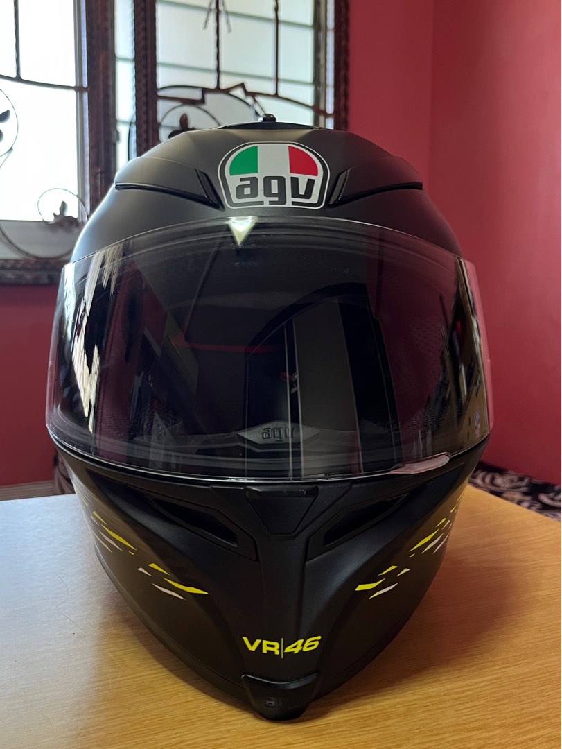 AGV K5-S VR46 Full Face Helmet, Motorcycles, Motorcycle Apparel on ...