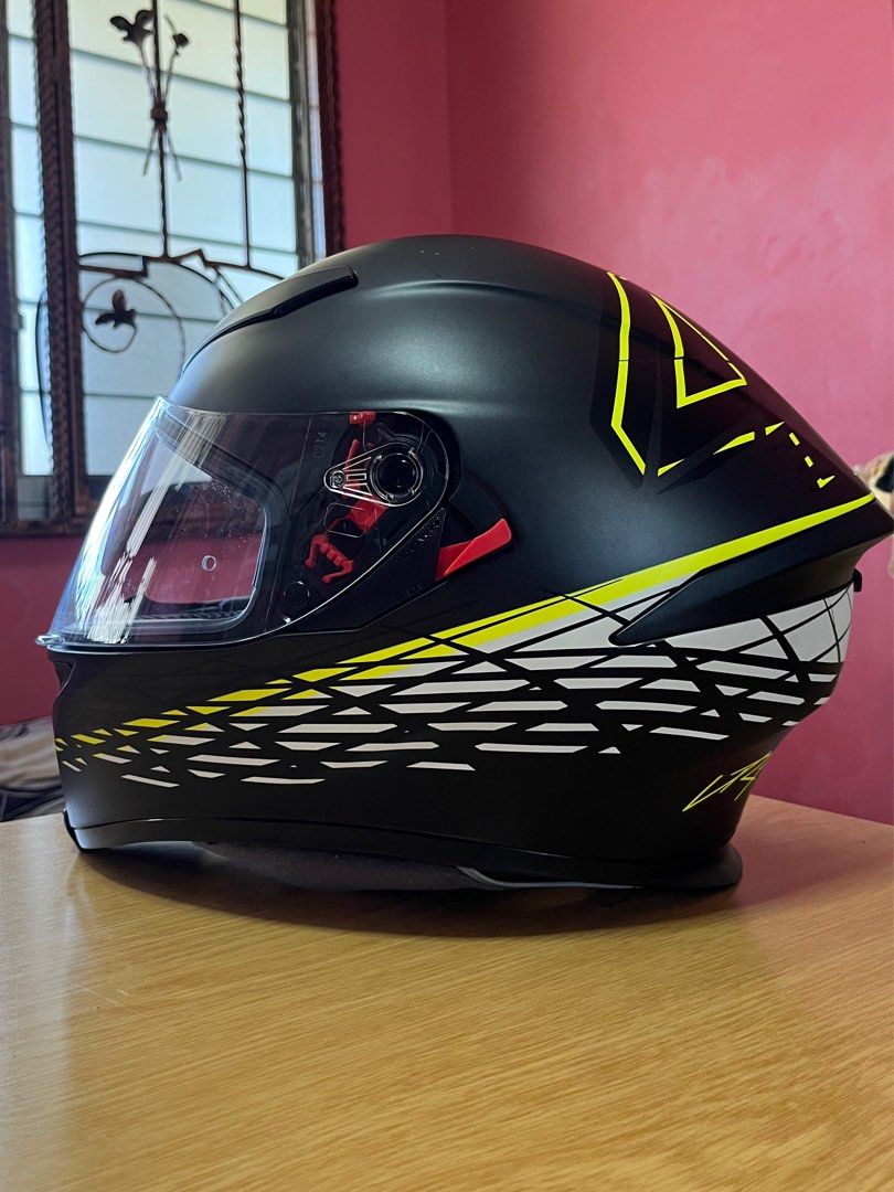 AGV K5-S VR46 Full Face Helmet, Motorcycles, Motorcycle Apparel on ...