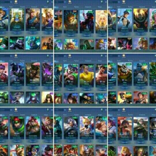 AKUN MOBILE LEGEND LANCELOT ZODIAC, Video Game, Game di Carousell