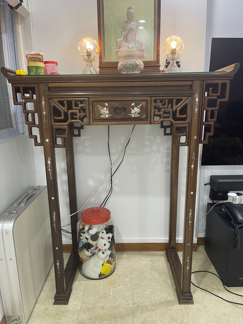 Altar rack, Furniture & Home Living, Furniture, Shelves, Cabinets ...