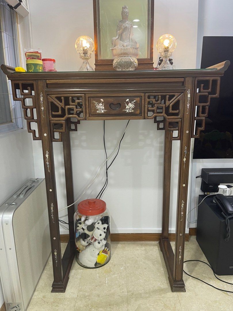 Altar rack, Furniture & Home Living, Furniture, Shelves, Cabinets ...