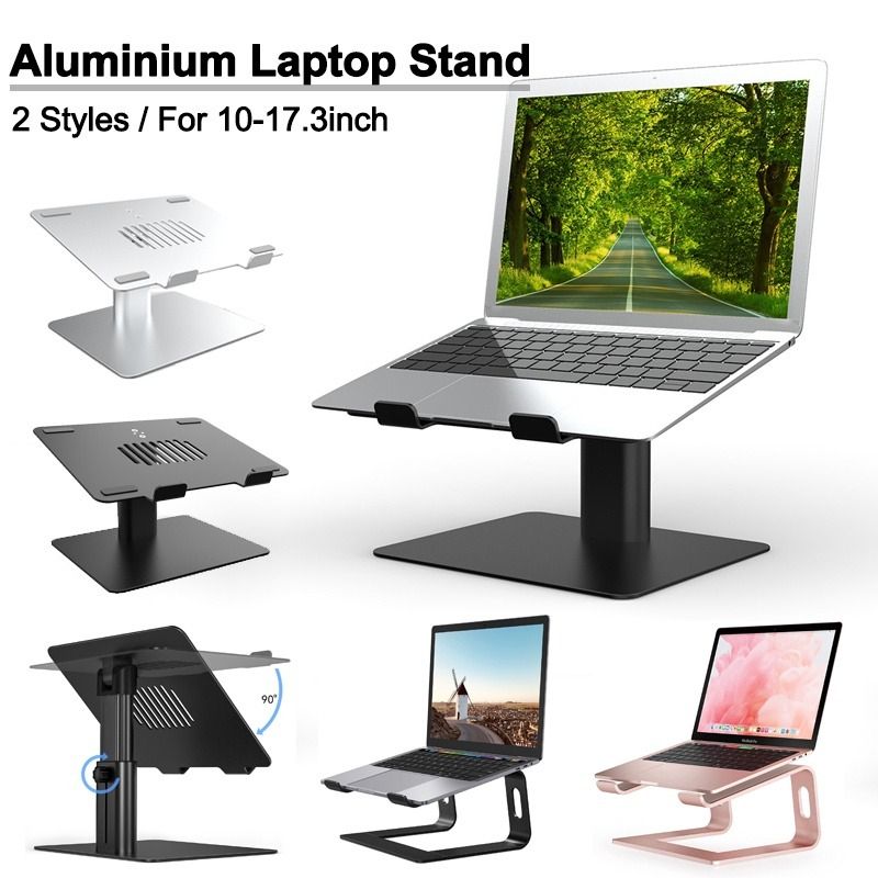 Aluminium Adjustable Laptop Stand Laptop Notebook Rack (keyboard can be ...