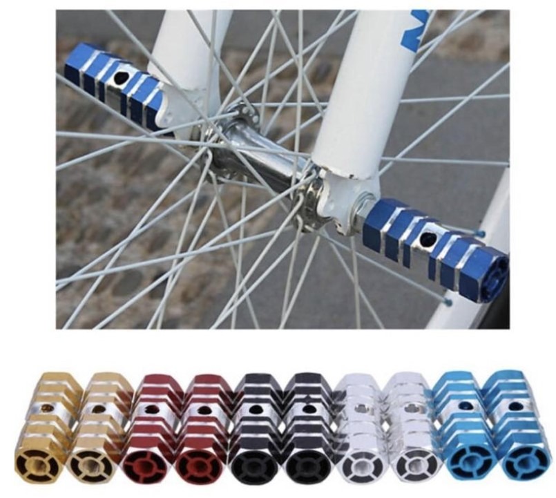 Aluminum Alloy Wheel Axles for Bicycle Front / Rear (2pcs), Sports ...