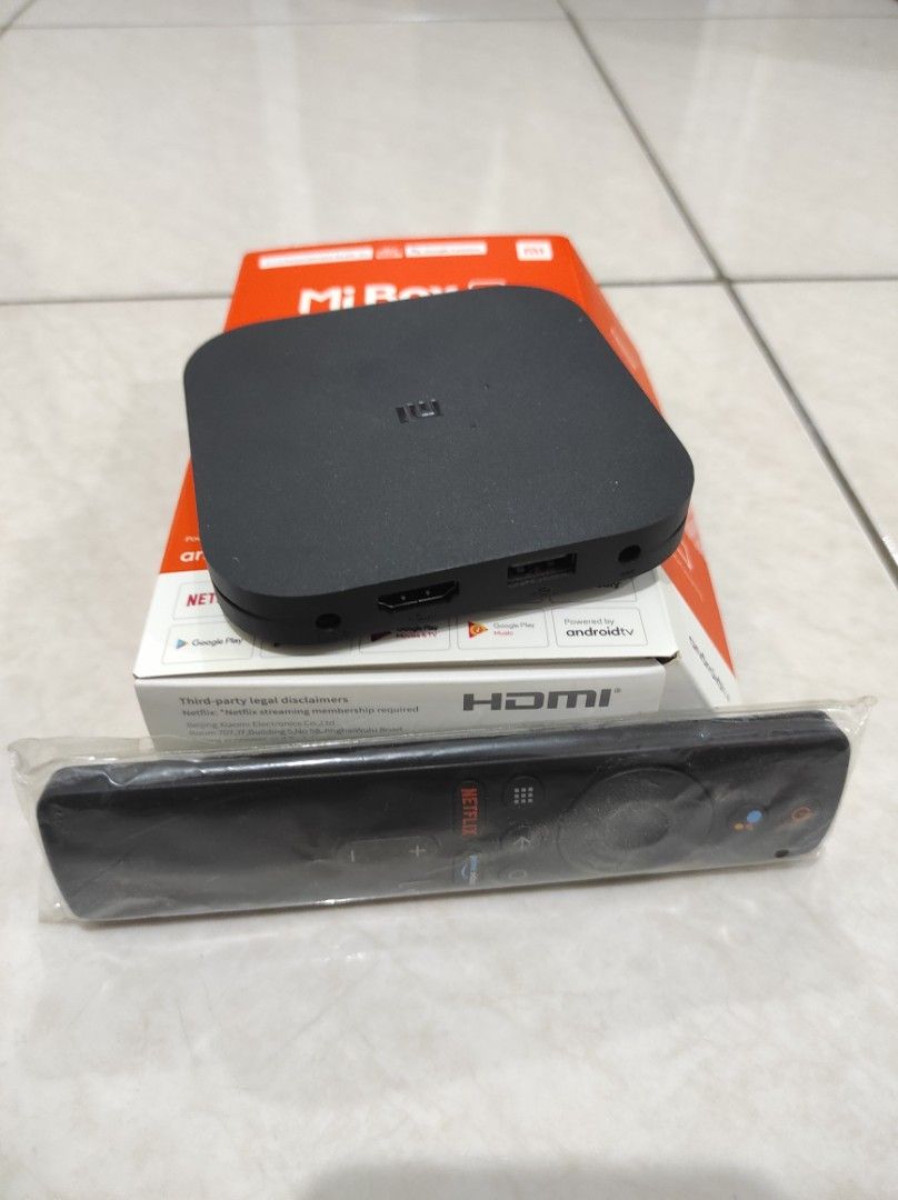 Android Set Top Box Xiaomi Original Mi Box S 4K Ultra HDR, Elektronik ...