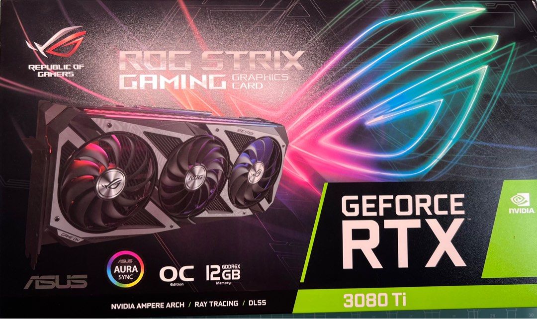 Asus ROG Strix RTX 3080 TI, Computers & Tech, Parts & Accessories ...