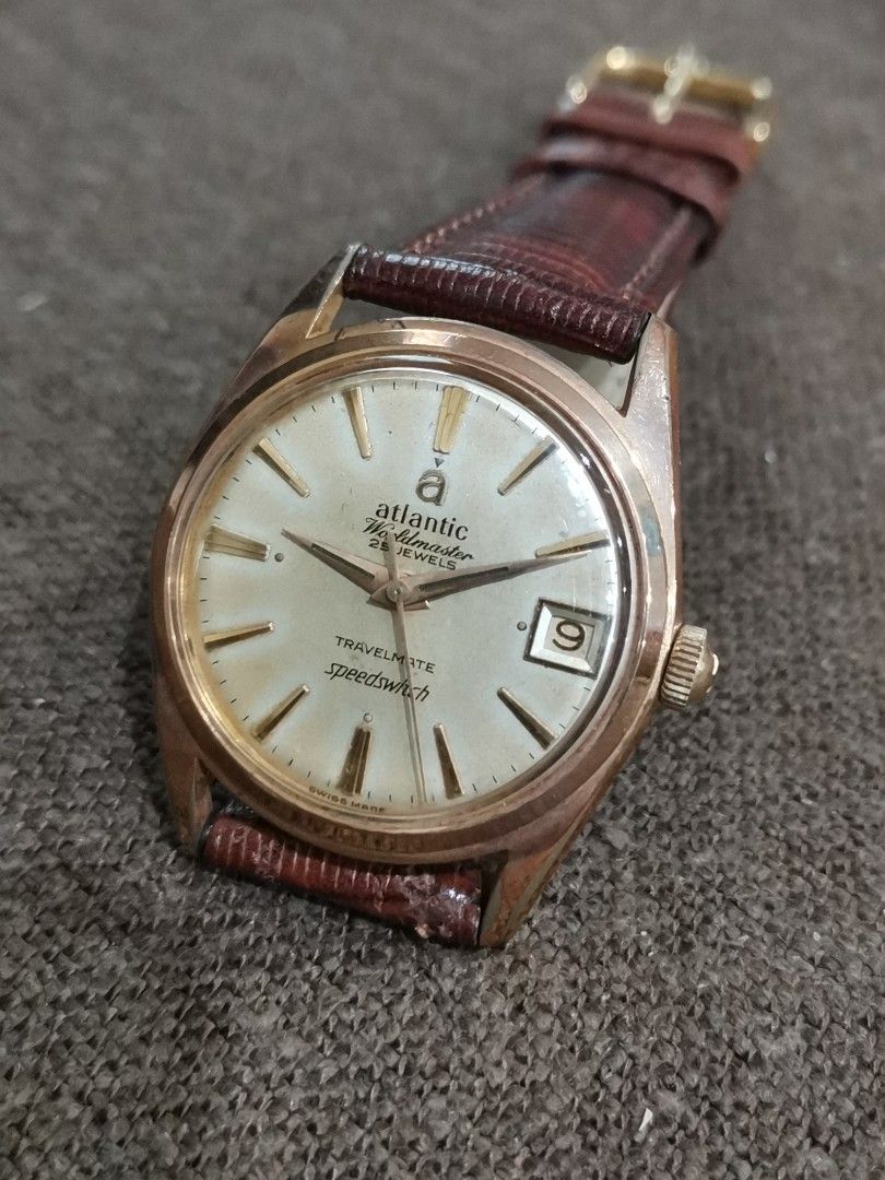 1615) Atlantic World Master Automatic, Men's Fashion, Watches ...