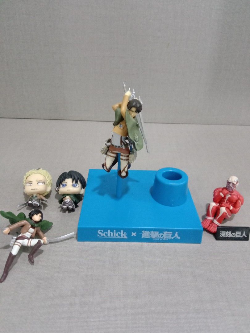 ATTACK ON TITAN AoT (Assorted Japan figures) Free Mailing, Hobbies ...